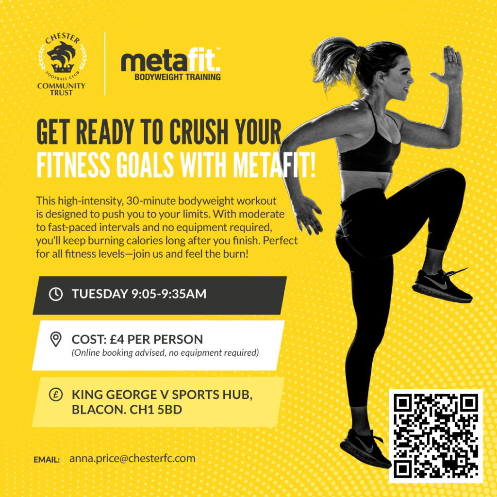 Metafit Classes – Chester FC Community Trust