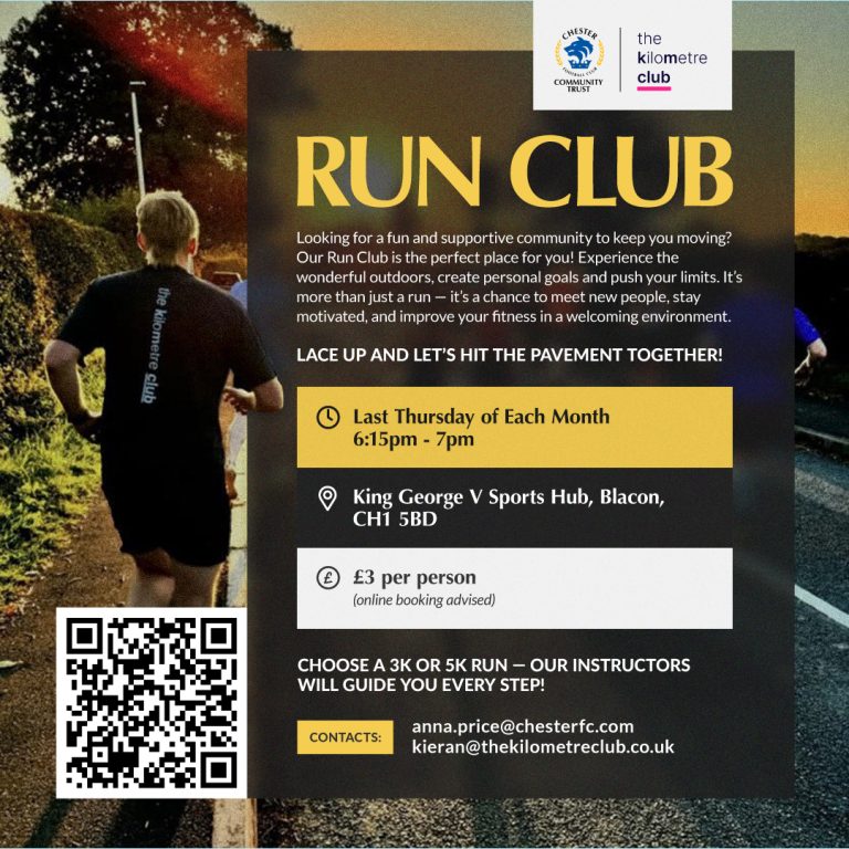 Chester FC Run Club – Chester FC Community Trust